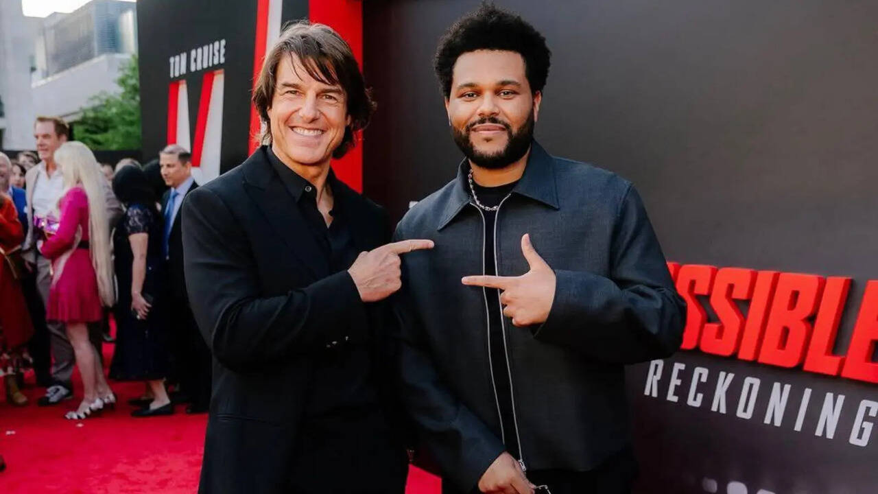Mission Impossible Star Tom Cruise Reunites With The Weeknd, Fans ...
