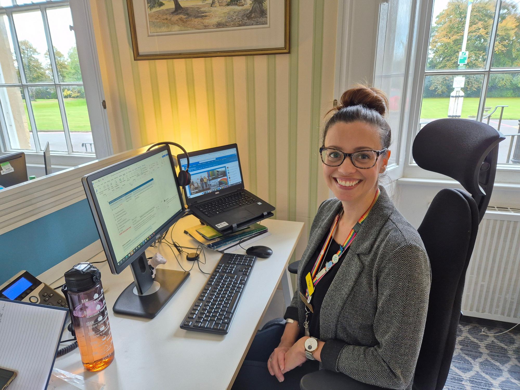 Staff and patients take a ‘Co-production Pledge’ at mental health charity