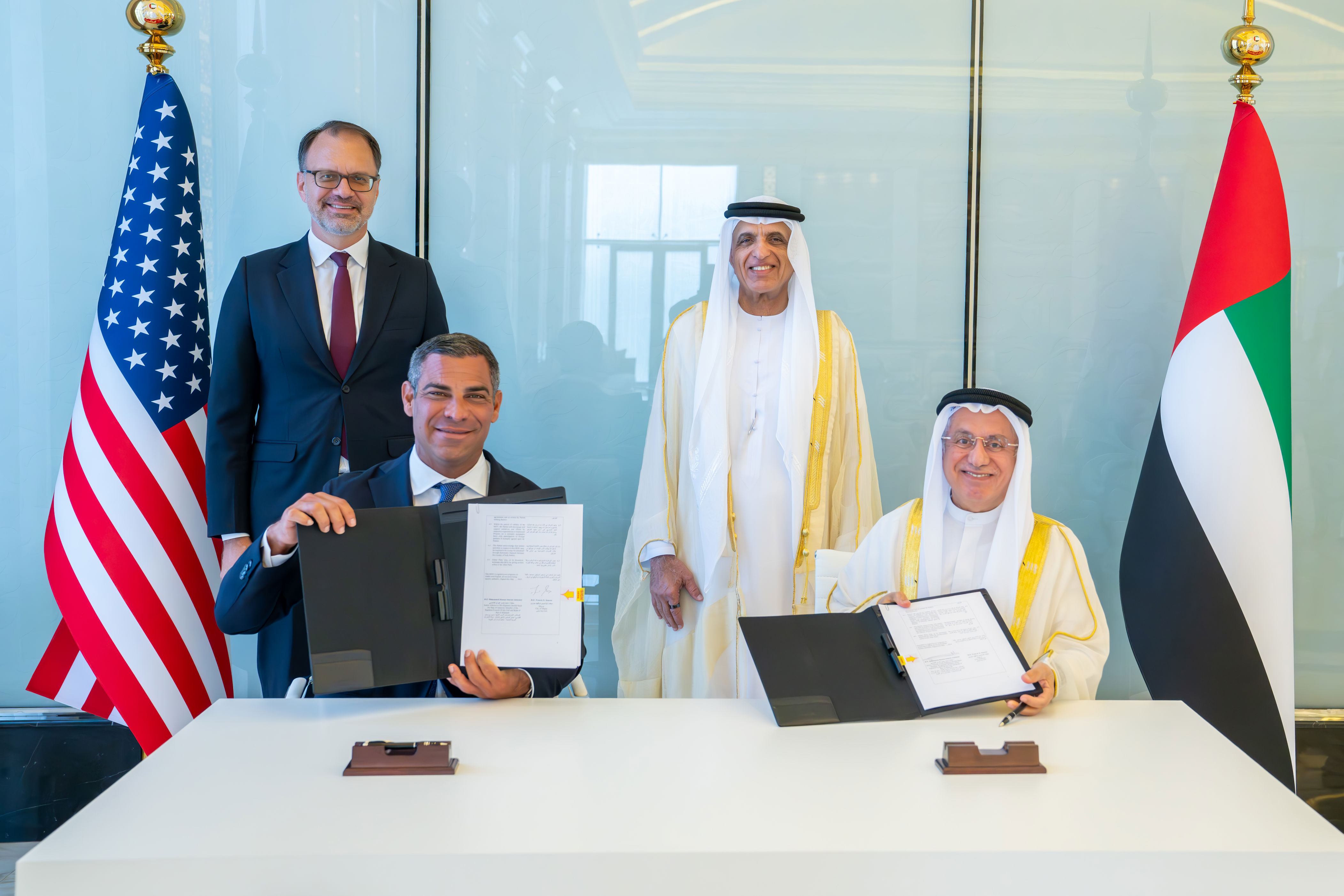 Saud bin Saqr attends signing of MoU between Ras Al Khaimah, Miami to ...