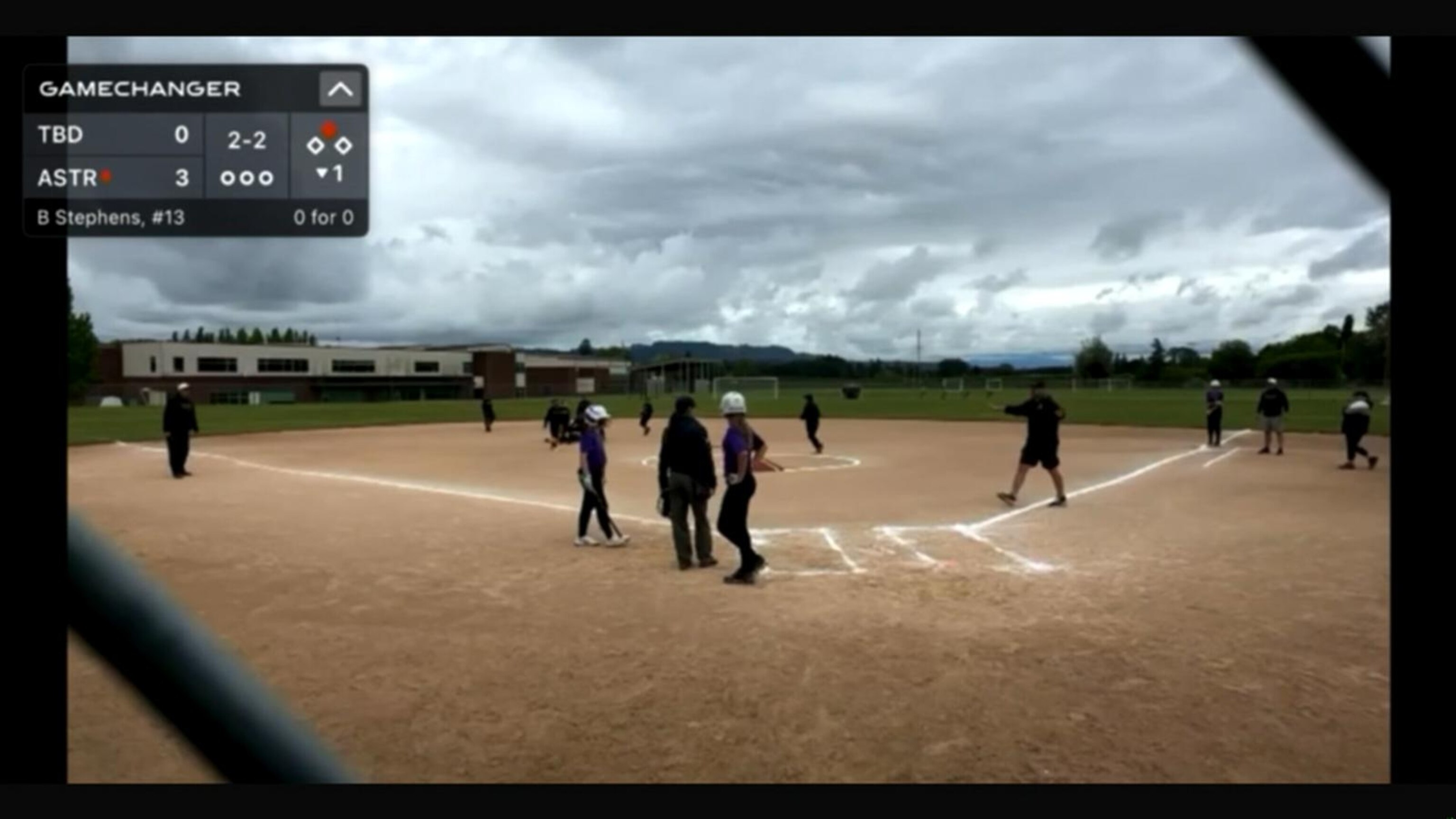 Coaches caught on camera storming field at youth game