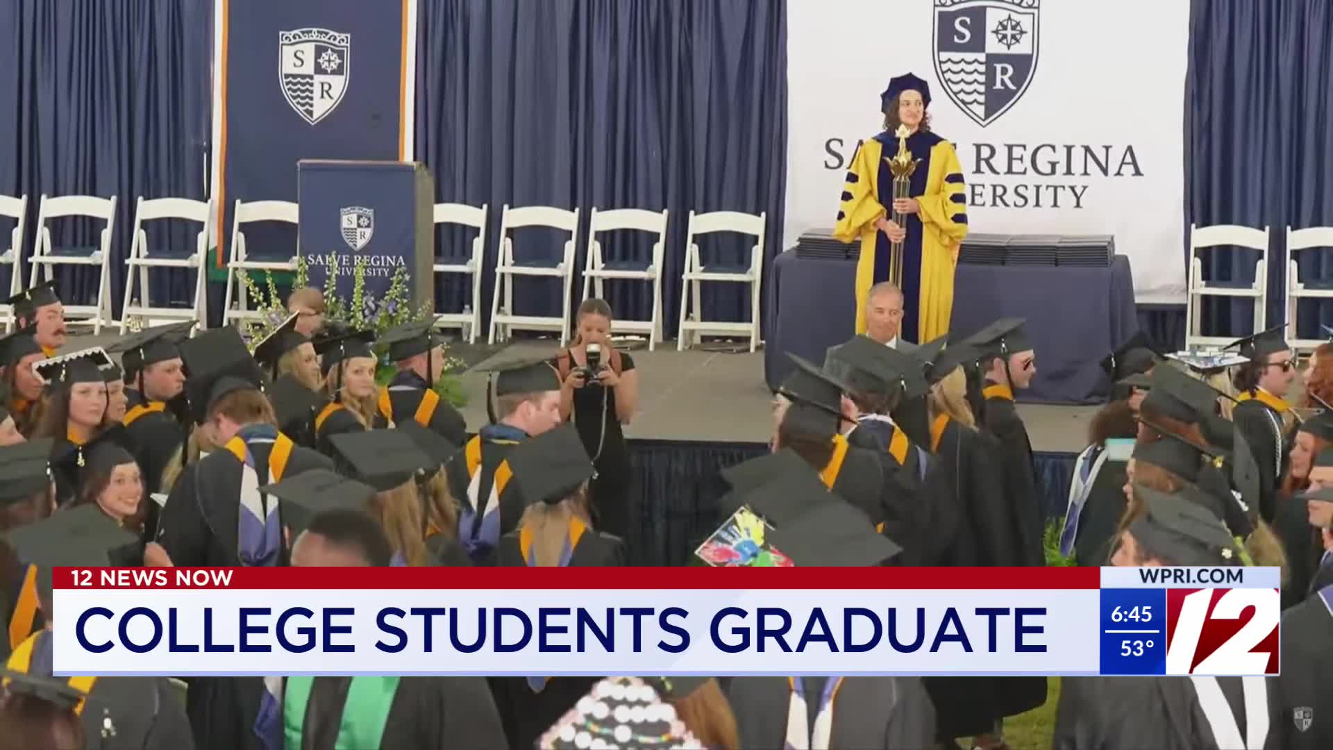 Judge Caprio gives Providence College’s commencement speech