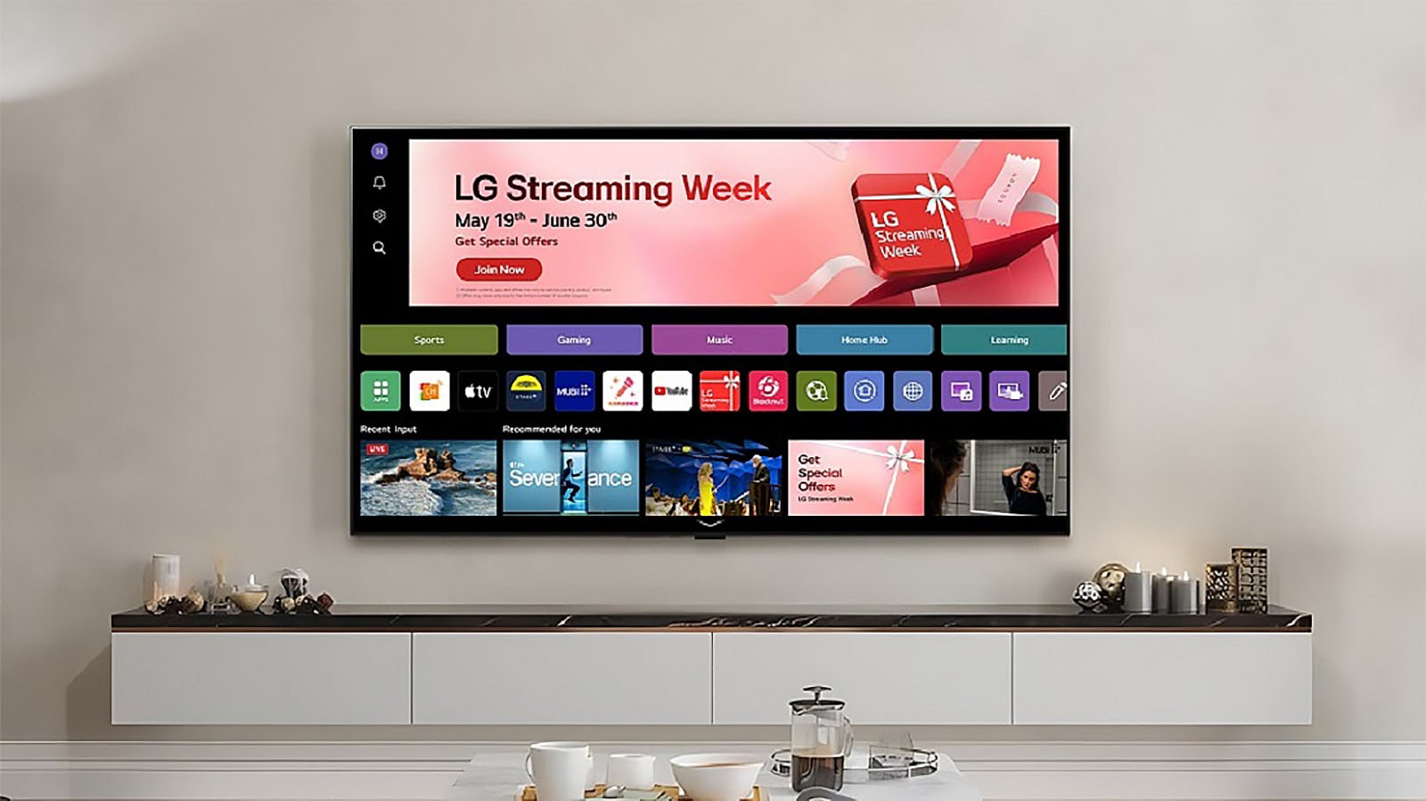 LG Streaming Week, contenus gratuits ou moins chers jusqu’au 30 juin