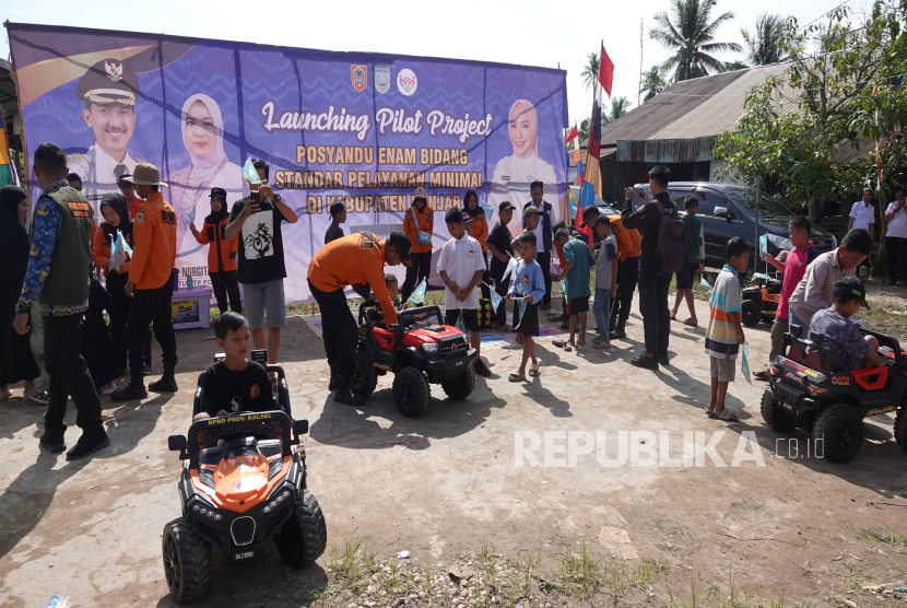 BPBD Kalsel Selipkan Edukasi Bencana di Kegiatan Posyandu