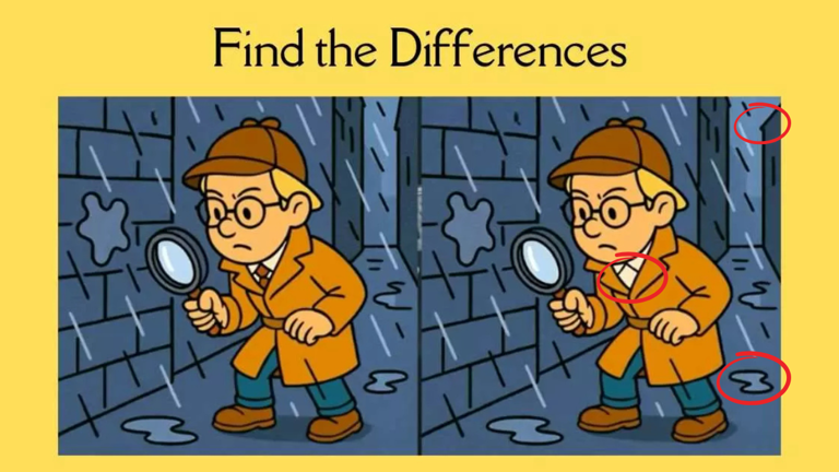 Optical Illusion: You are a visually sharp person if you can find 3 ...