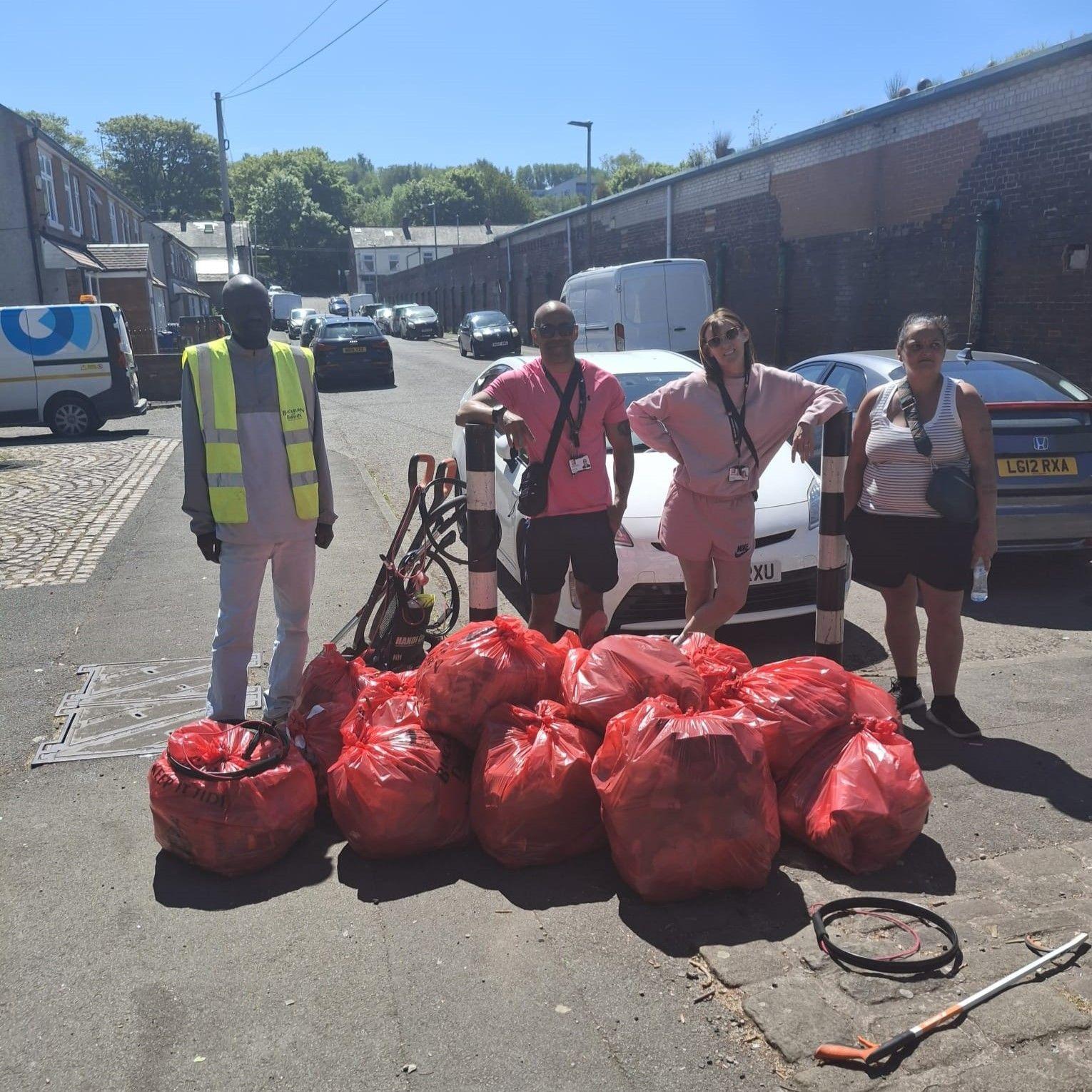 Roots Community Leads Clean-Up Efforts Across Blackburn