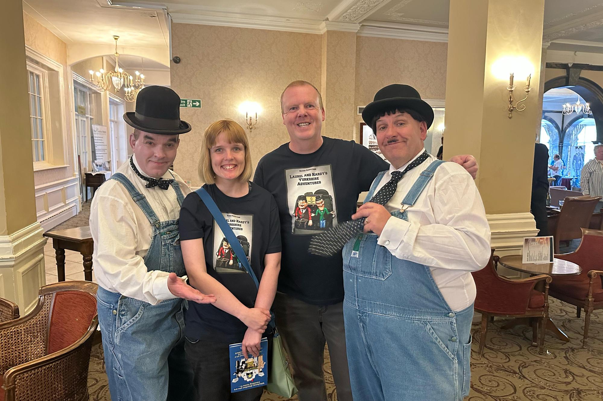 Doncaster father and daughter's Laurel and Hardy film praised at comedy ...
