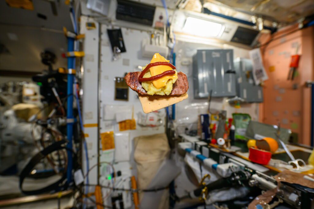 Out of this world – Here’s how one astronaut made a burger in space