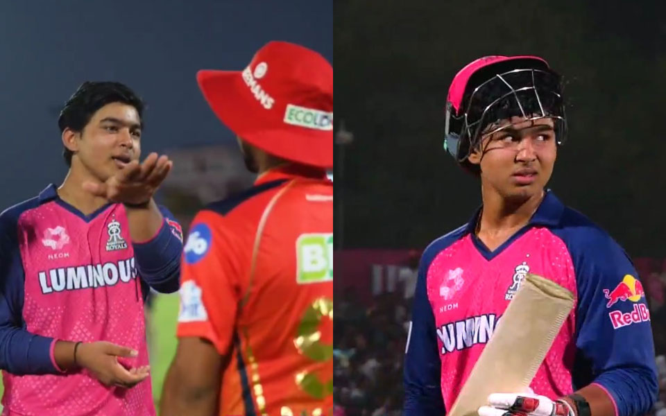 WATCH: Vaibhav Suryavanshi's hilarious 'main kab roya' banter with ...