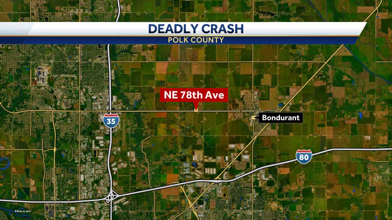 Authorities investigating deadly crash near Ankeny and Bondurant