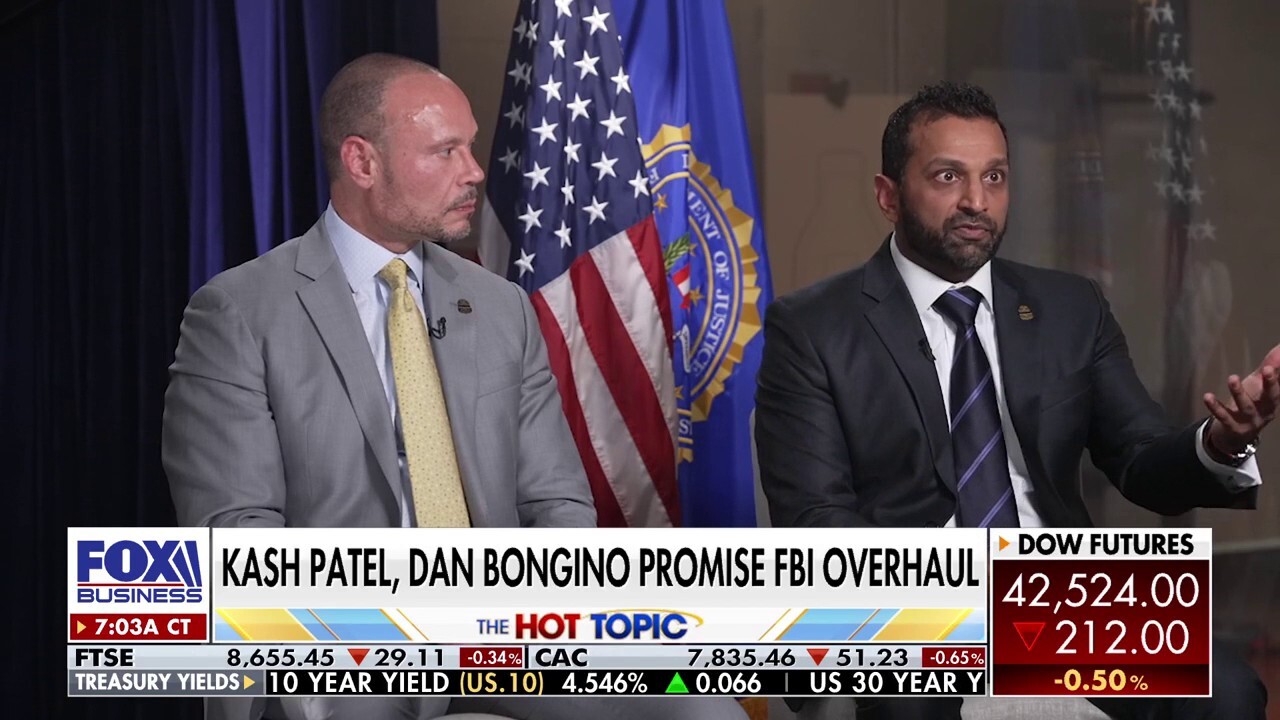 FBI's Kash Patel, Dan Bongino talk restoring faith in the federal agency