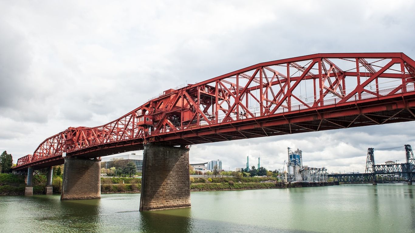 Portland's century-old drawbridge still rolls and lifts like no other