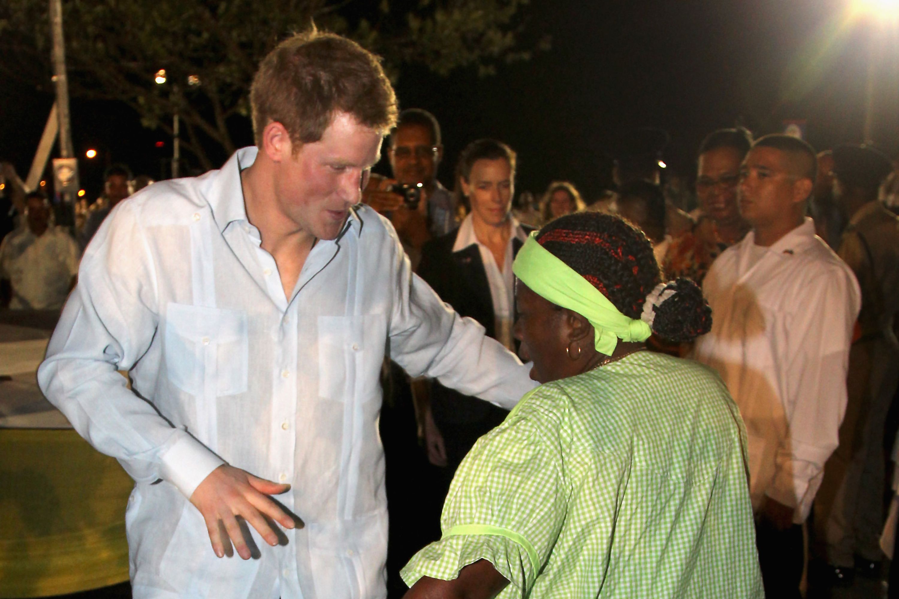 Prince Harry's dancing goes viral after eye-catching trend