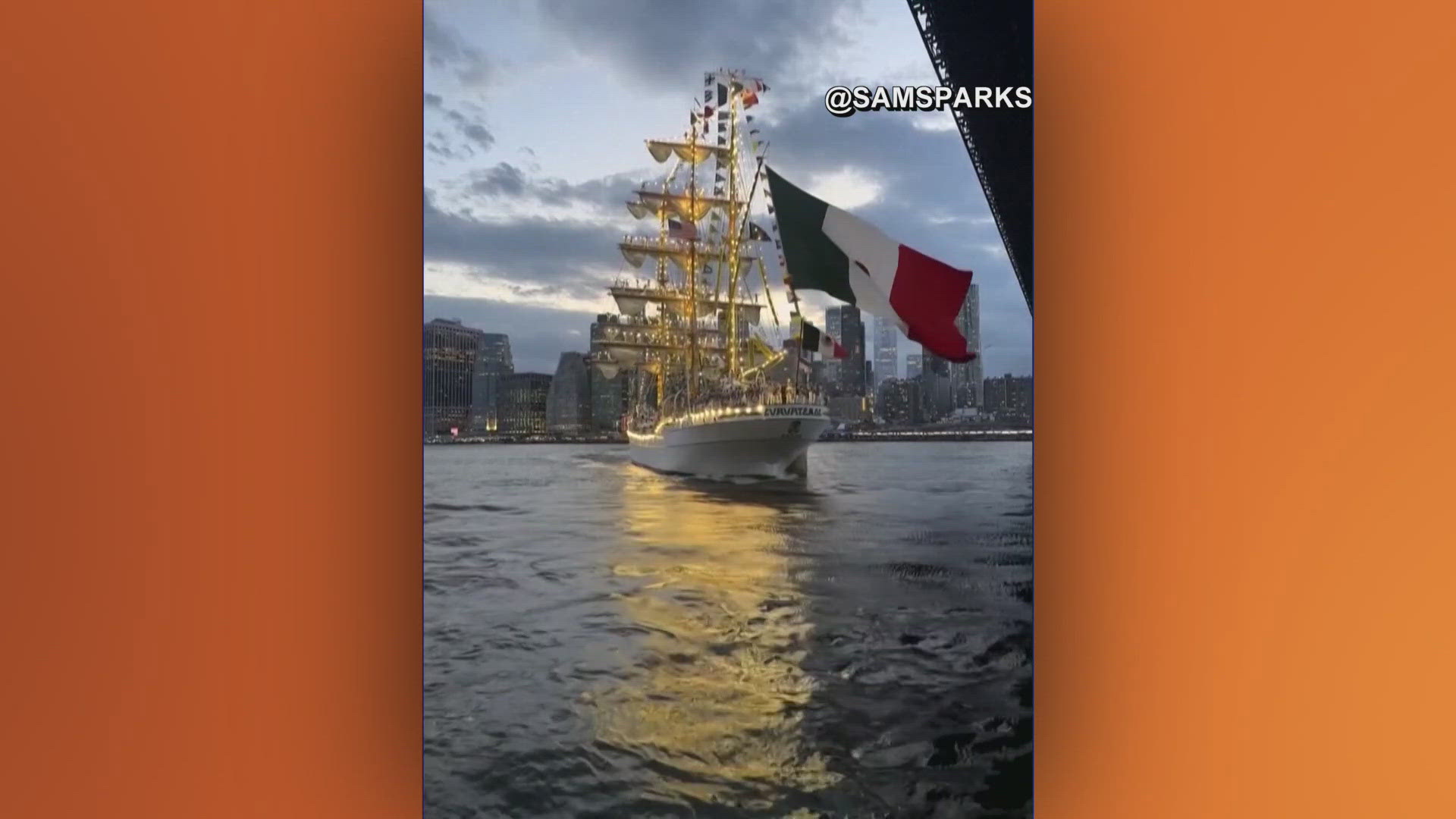 Turbulent waters may have contributed to Mexican tall ship's crash into Brooklyn Bridge