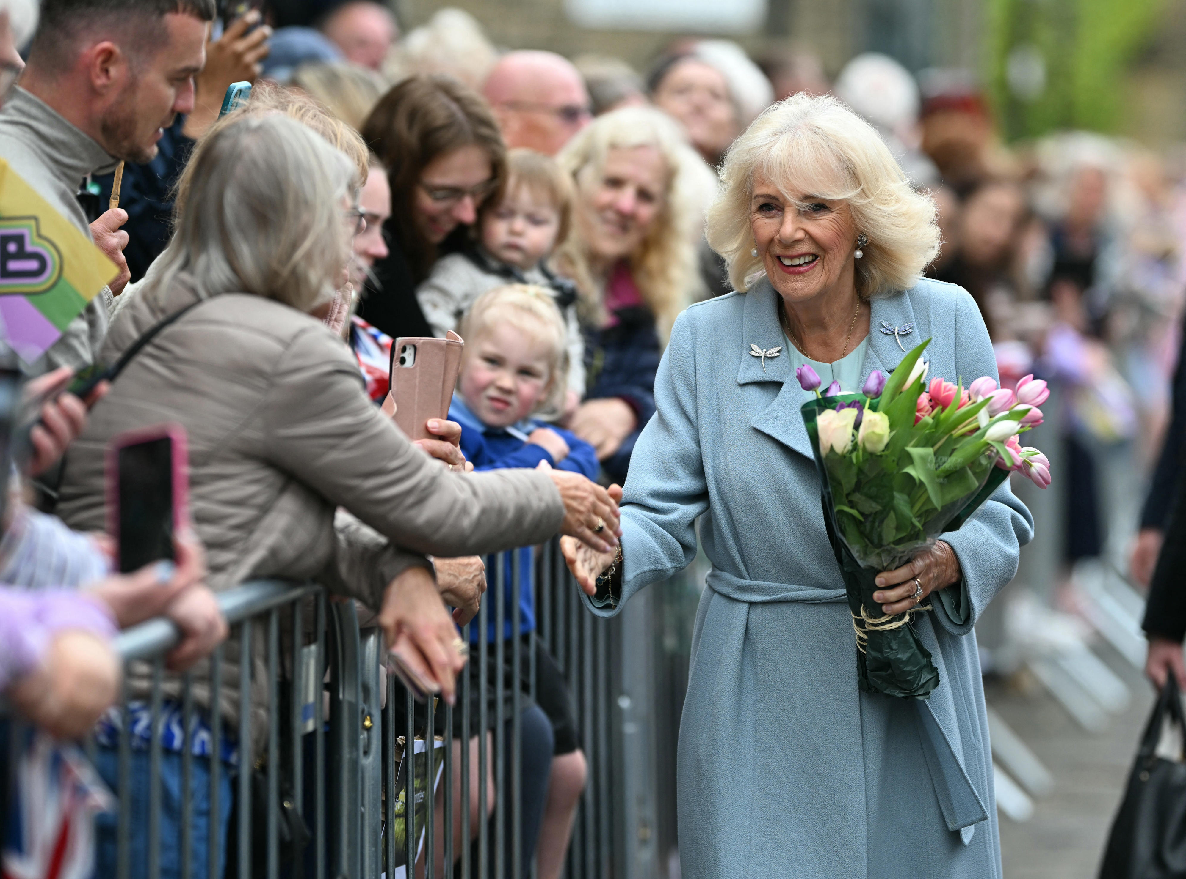 Queen Camilla shares first photo of her 'mischievous' new dog