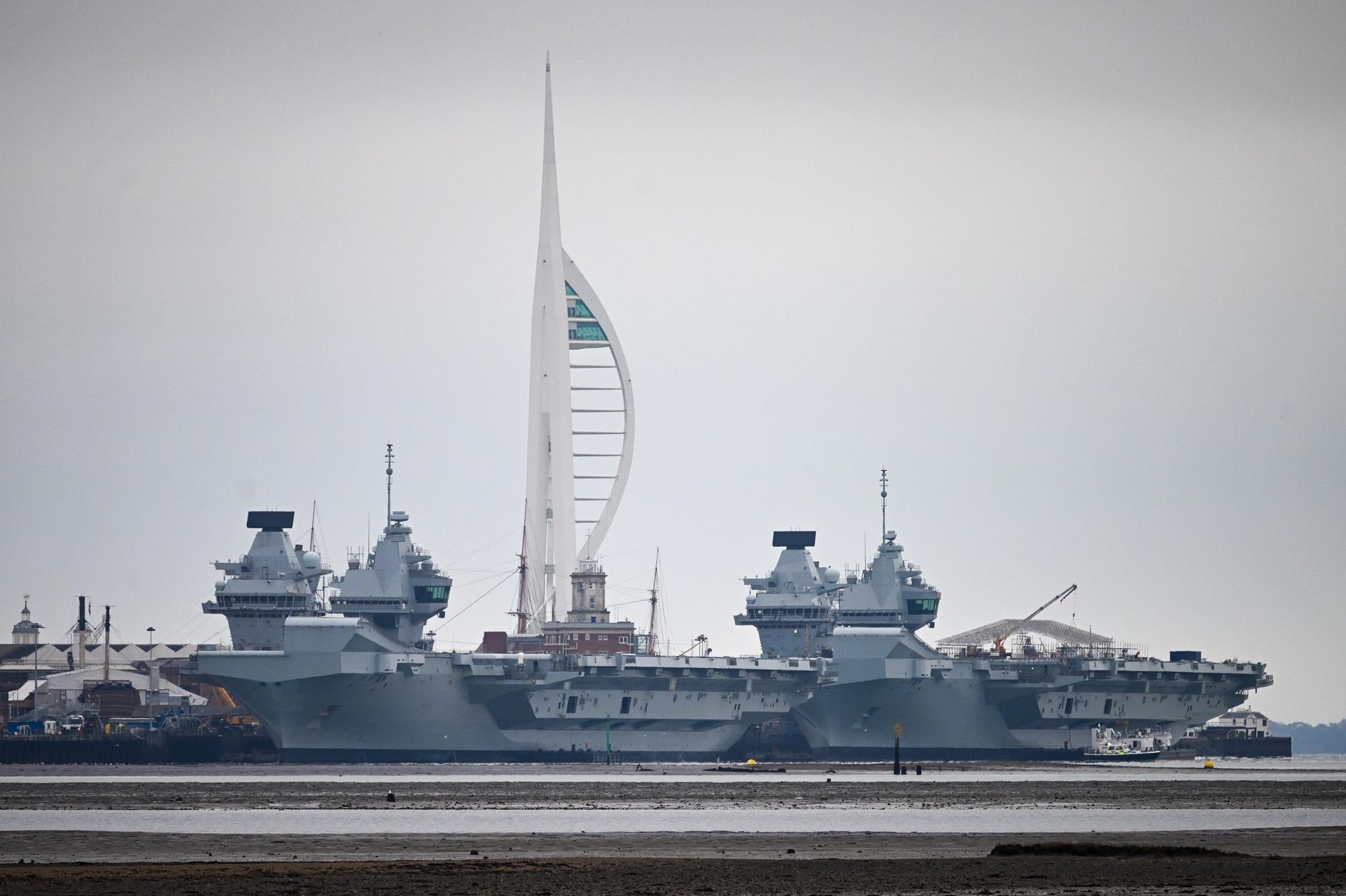 Royal Navy: HMS Prince of Wales and HMS Queen Elizabeth planned ...