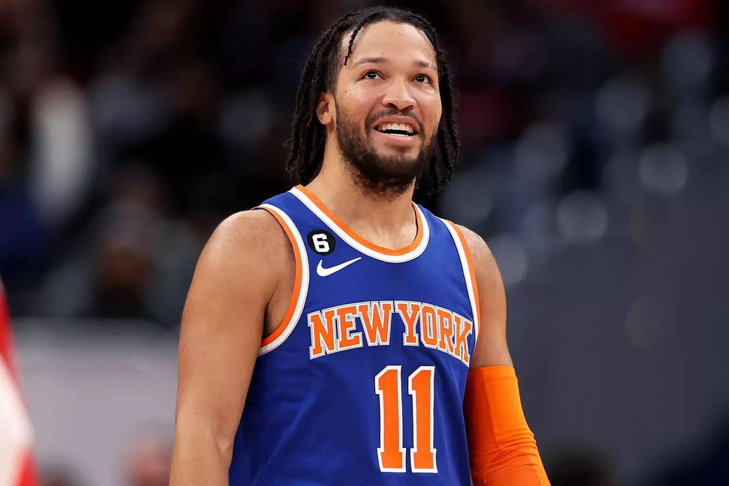 Jalen Brunson greets Stephen A. Smith but snubs famous rapper Fat Joe ...
