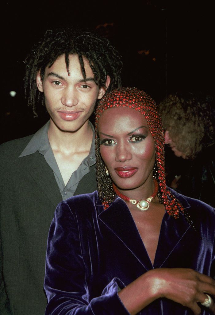 Meet Grace Jones' striking model son who looks just like her