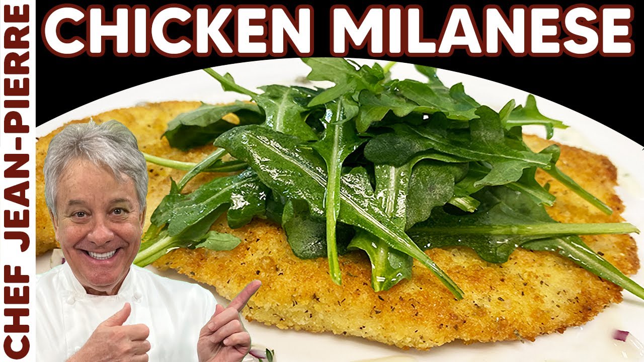My Favorite Chicken Recipe: Crispy Chicken Milanese | Chef Jean-Pierre