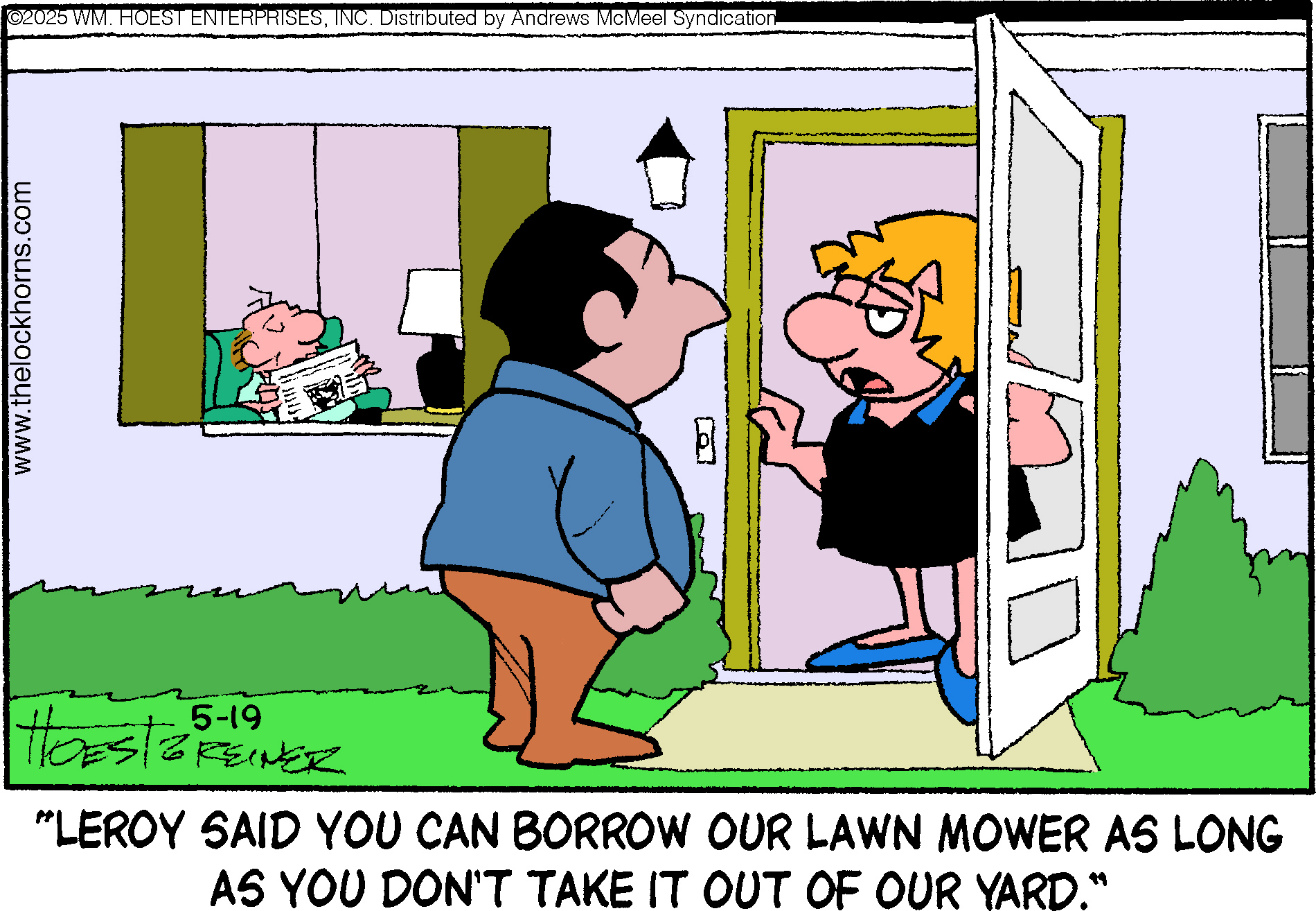 The Lockhorns by Bunny Hoest and John Reiner