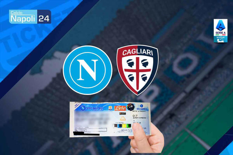 Biglietti Napoli-Cagliari in vendita oggi alle 15! Tutti i prezzi: curve superiori a 55€