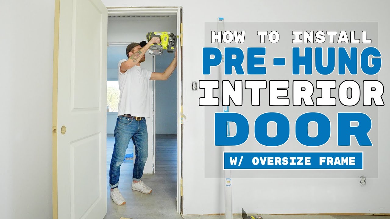 How to Install a Pre-Hung Interior Door (First Time DIY!)