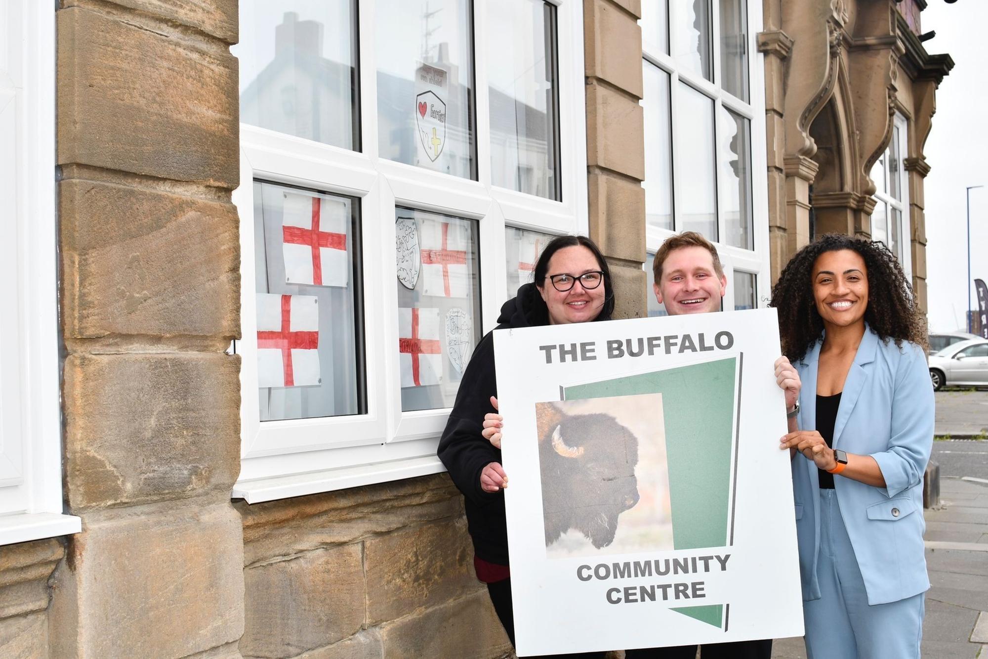 Community centre celebrates award of four-figure windows grant
