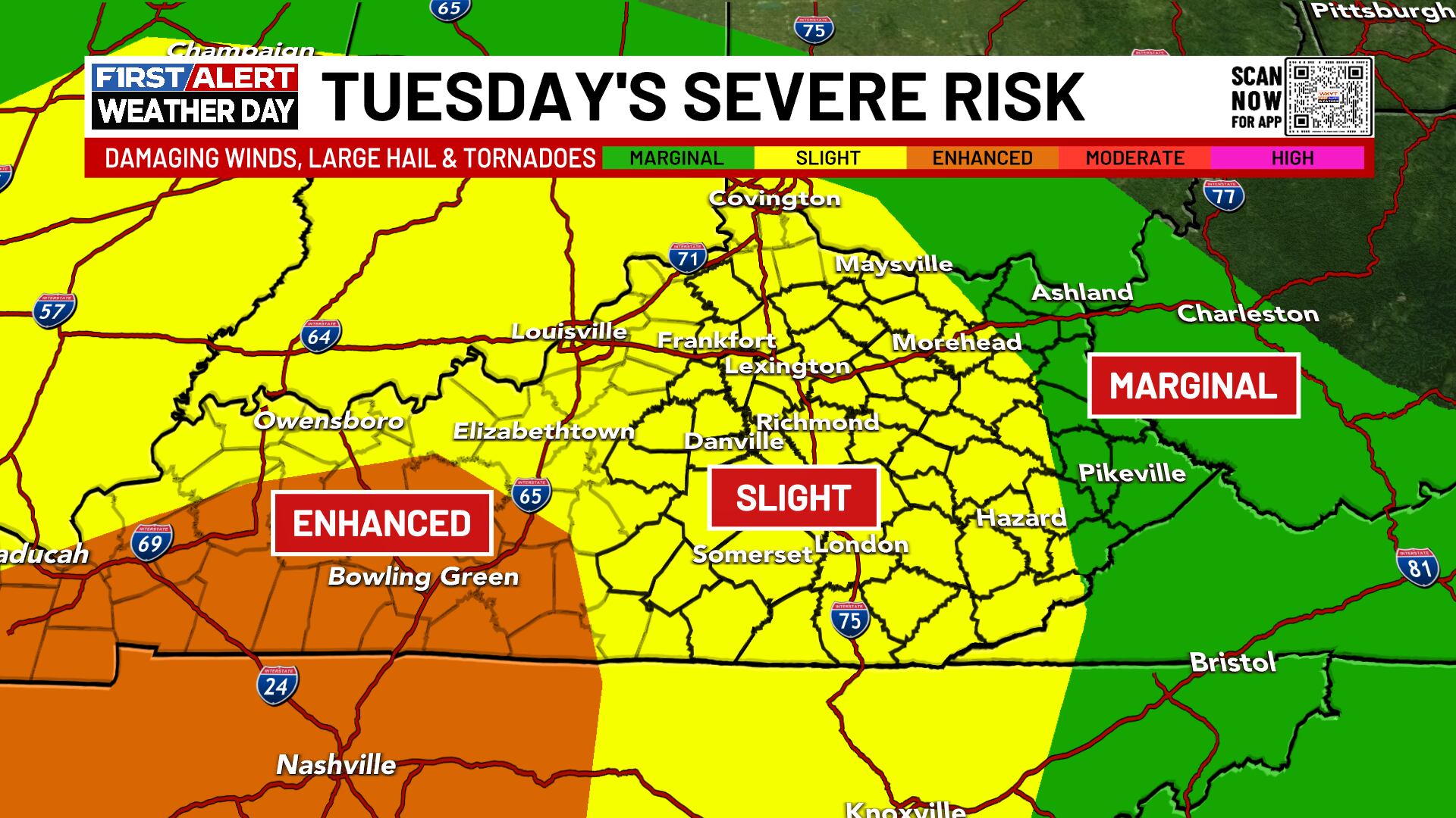 FIRST ALERT WEATHER DAY | Severe thunderstorm threat is back