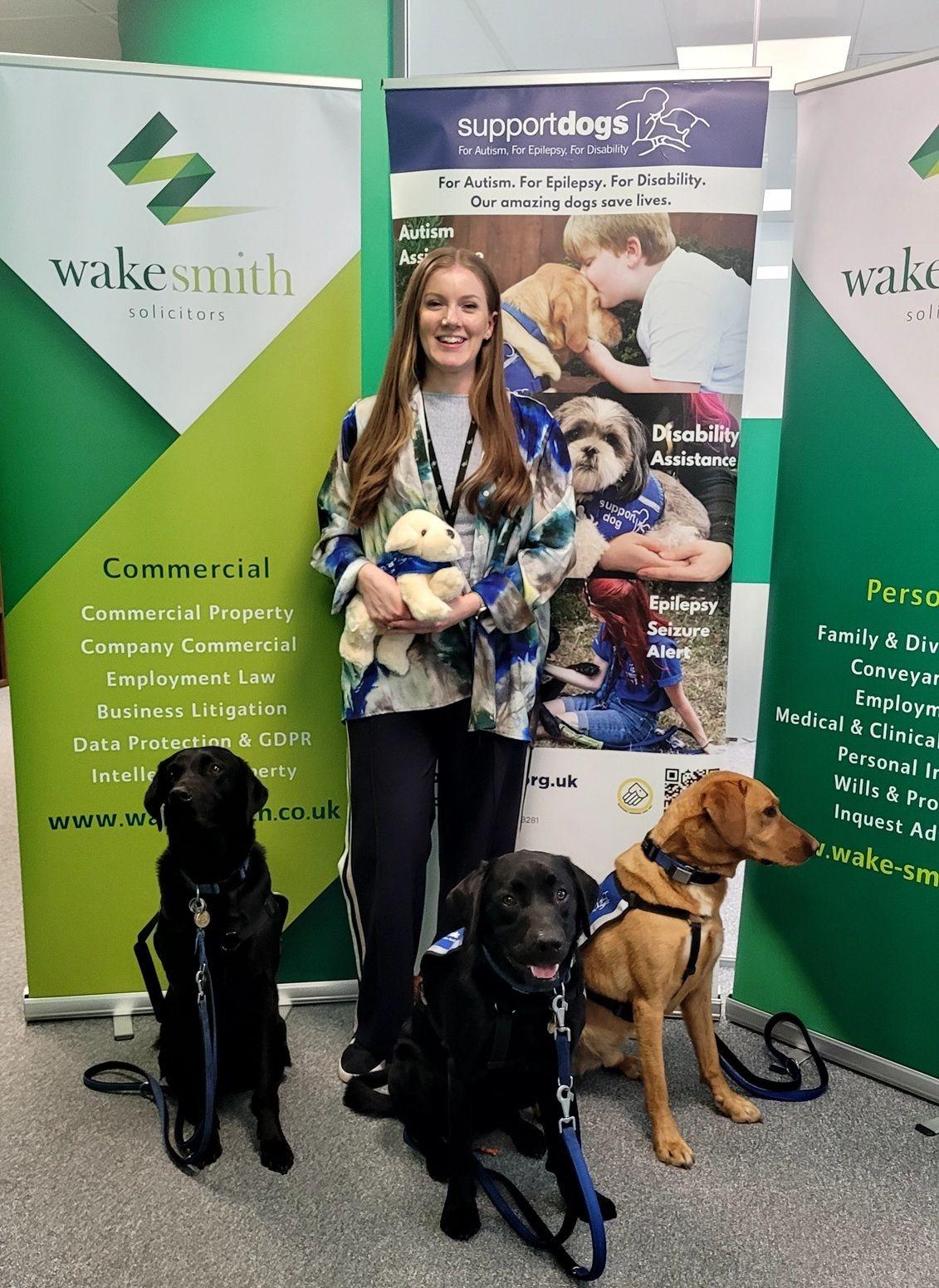 Dogs and doughnuts launch new charity appeal for Sheffield solicitors