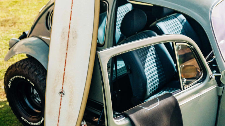 The Twisted TBug is a glorious Baja Bug with the cutest face