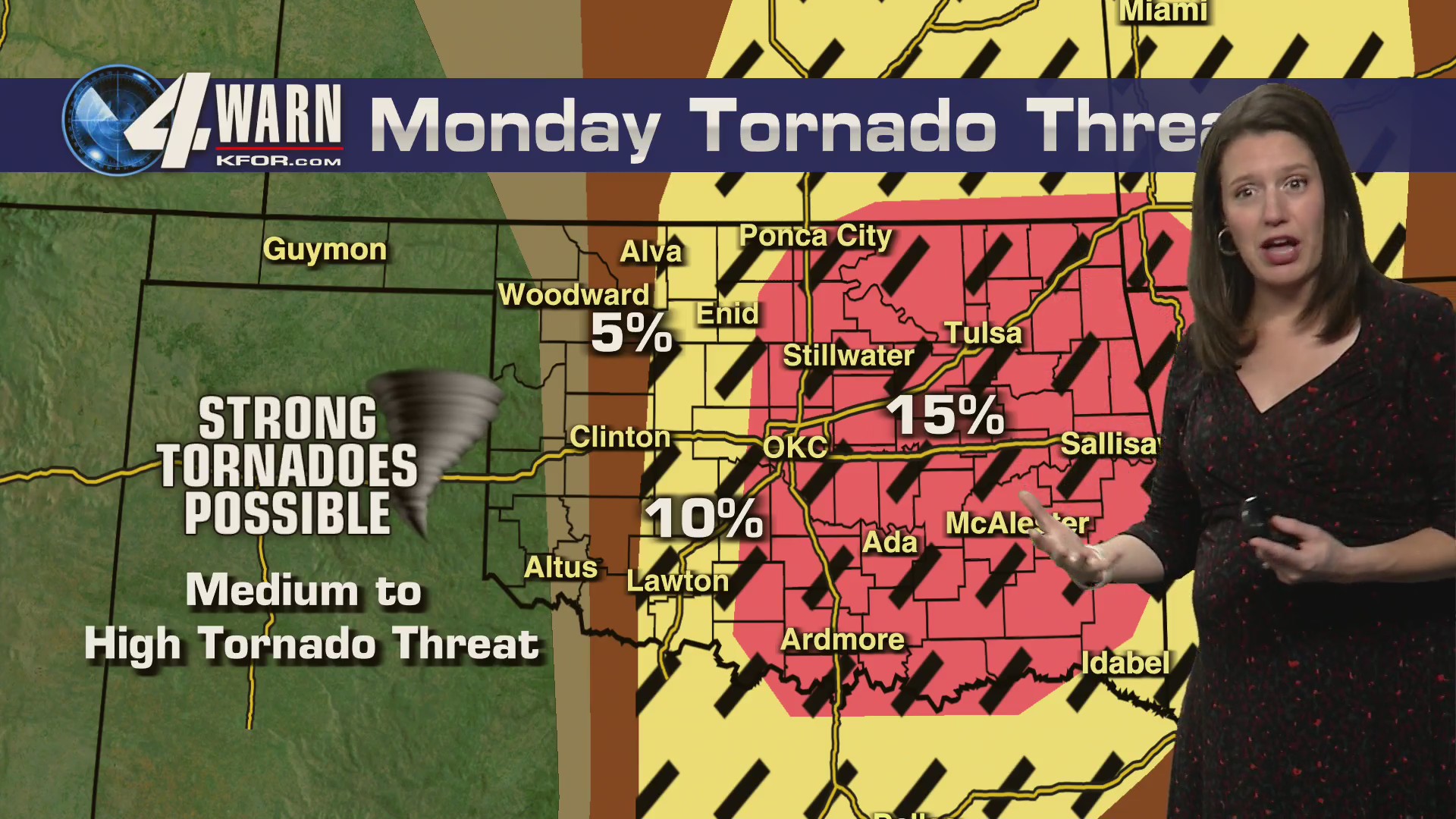 Stay weather aware today! Emily Sutton has the latest severe timeline ...