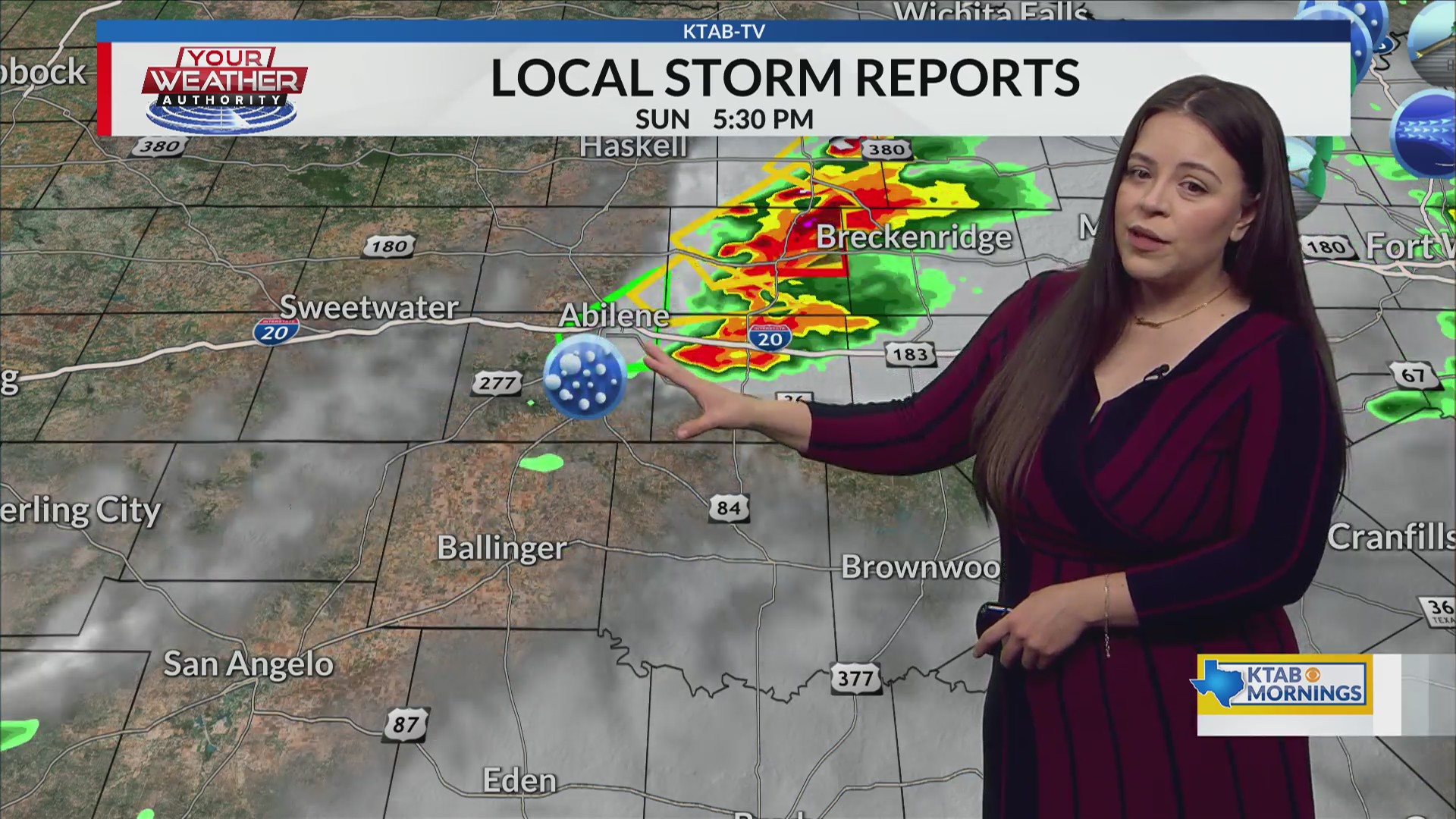 Wake-Up Weather: a brief break following yesterday’s storms with a chance for dust and elevated ...