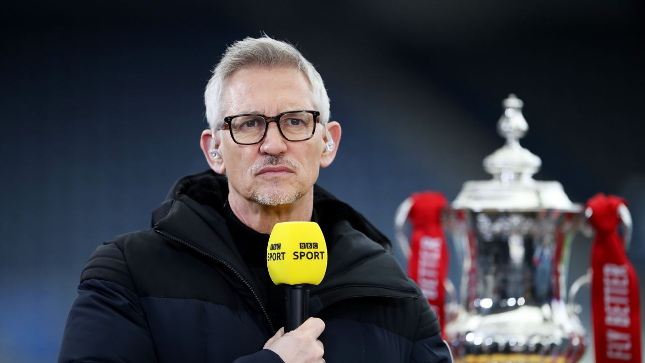 LIVE: Gary Lineker to leave BBC early, won't present 2026 World Cup