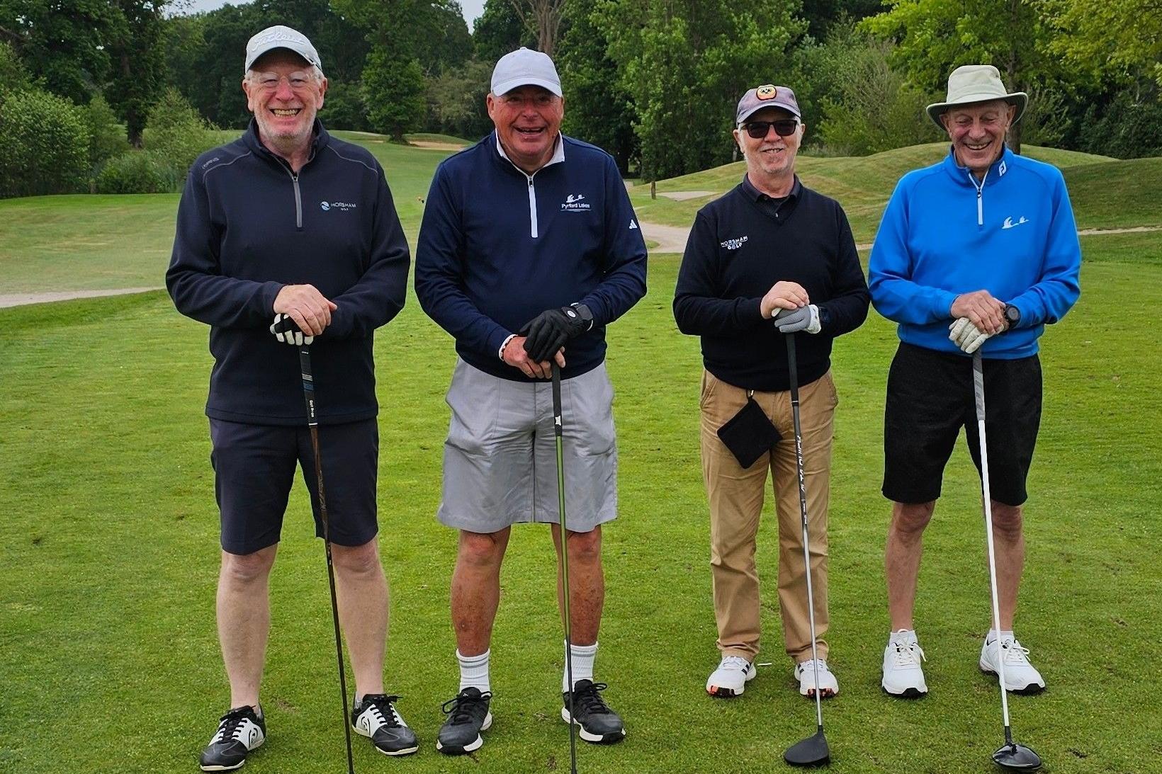 Horsham golfers top of the league - just like town's footballers
