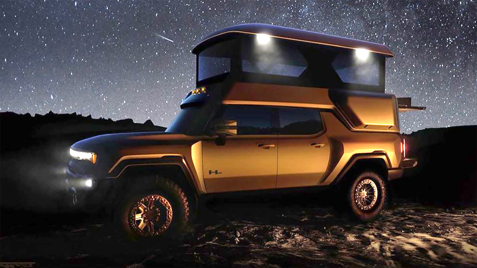 All-Electric Overlanding Rigs? GMC and EarthCruiser Preview a Prepped ...