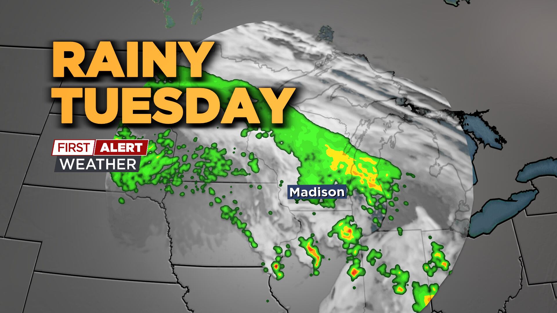 Tracking our Tuesday weathermaker
