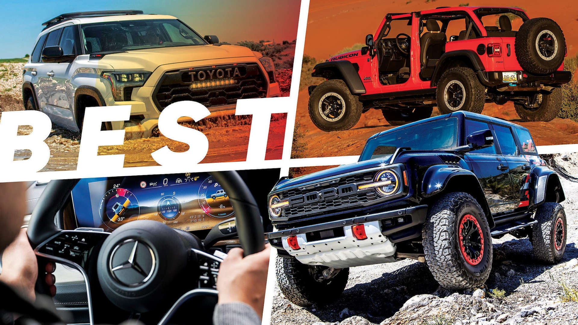 The Best Off-Road SUVs: Get Rowdy in These Rugged Rides