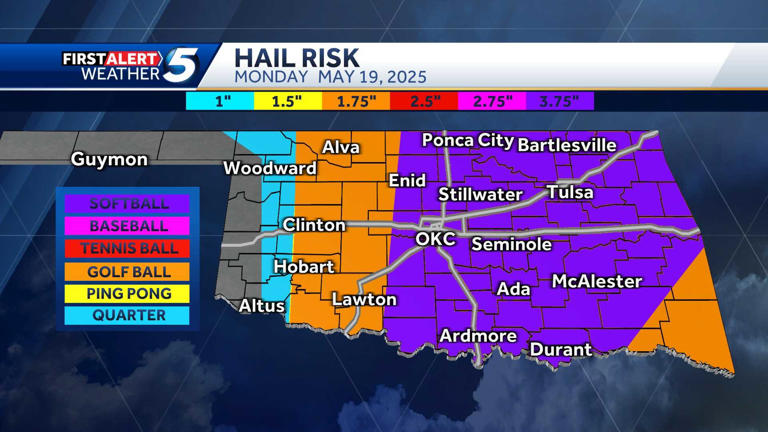 UPDATES: Dangerous storms with tornado and large hail risk Monday