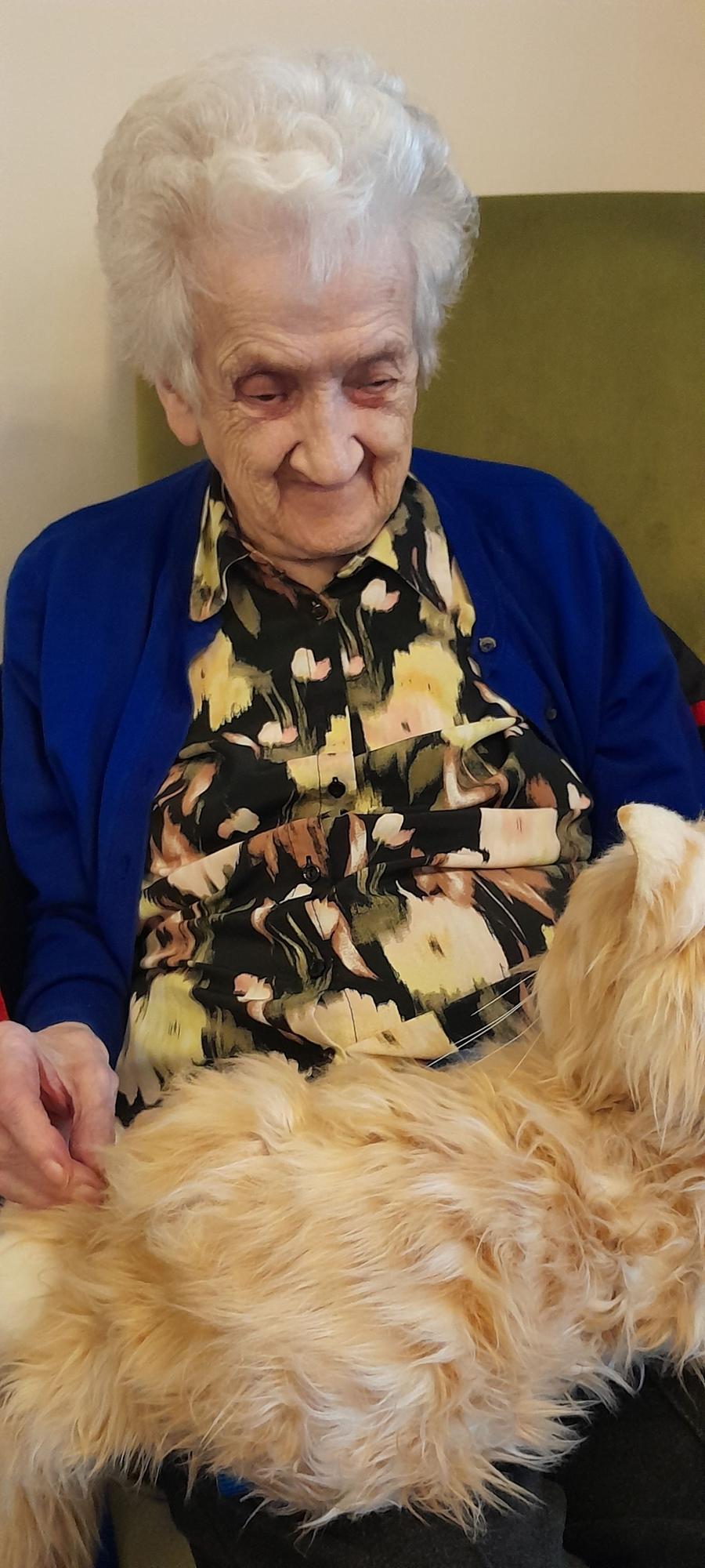 Robotic pets light up care home residents' lives