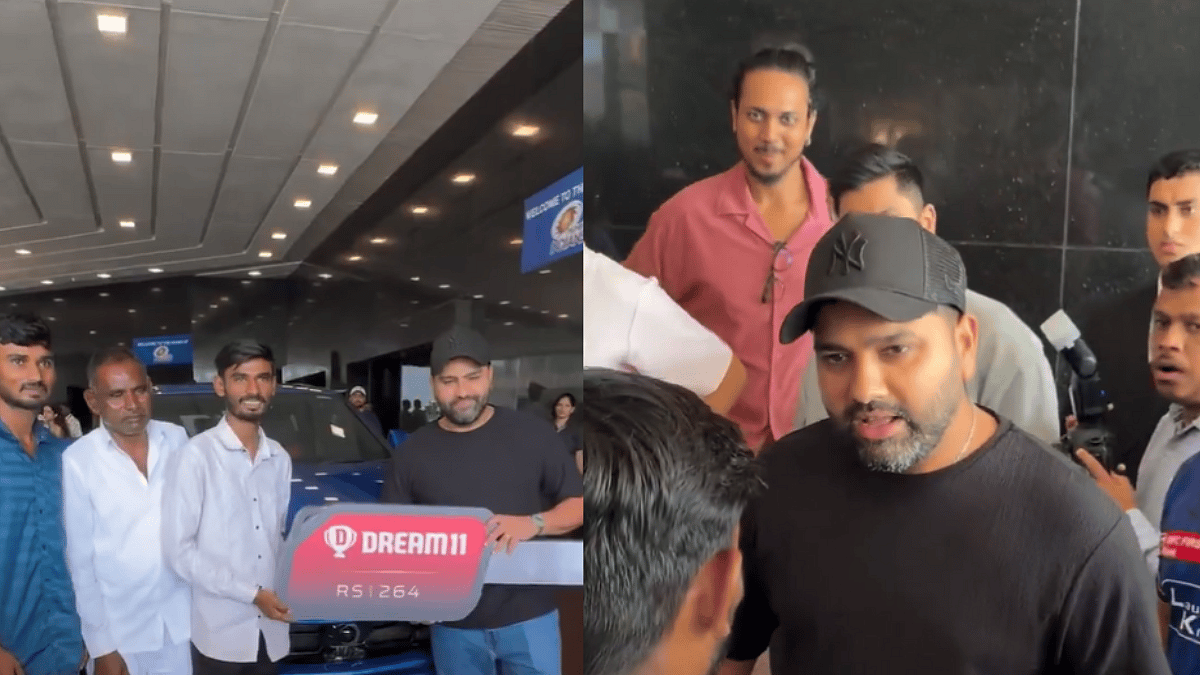 'Konala Captain Kela Hota?': Rohit Sharma Gifts His Iconic Blue ...