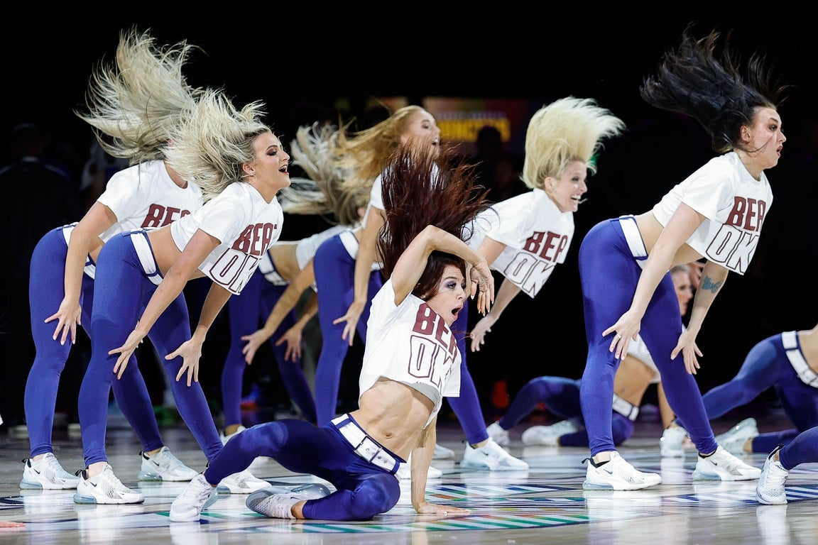 Outstanding NBA dancer photos from the 2025 playoffs