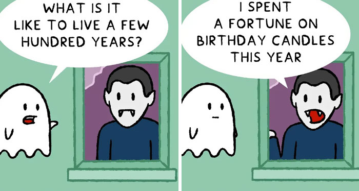 “Almost 100 Ghosts”: 27 New Comics Showing What Ghosts Do When We’re ...