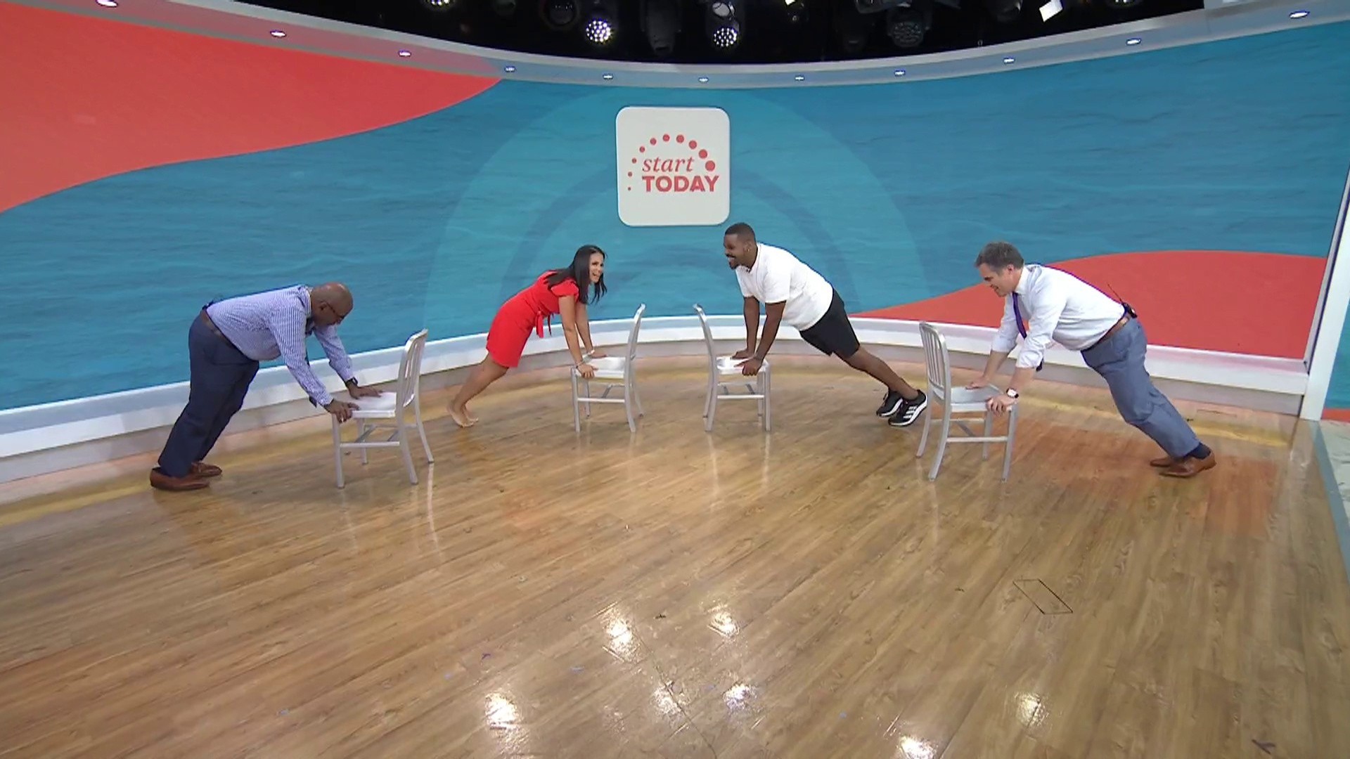 How to perform a micro-workout at home with just a chair