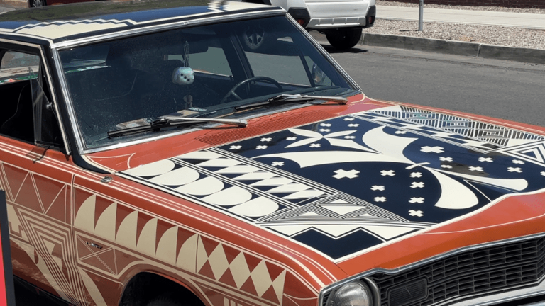 ‘Rolling piece of pottery’: Car designed by Albuquerque-based artist ...