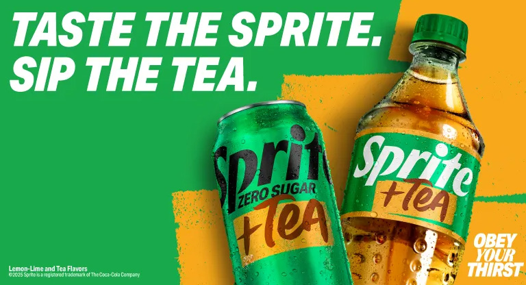 Sprite introduces new Sprite + Tea beverage inspired by online trend