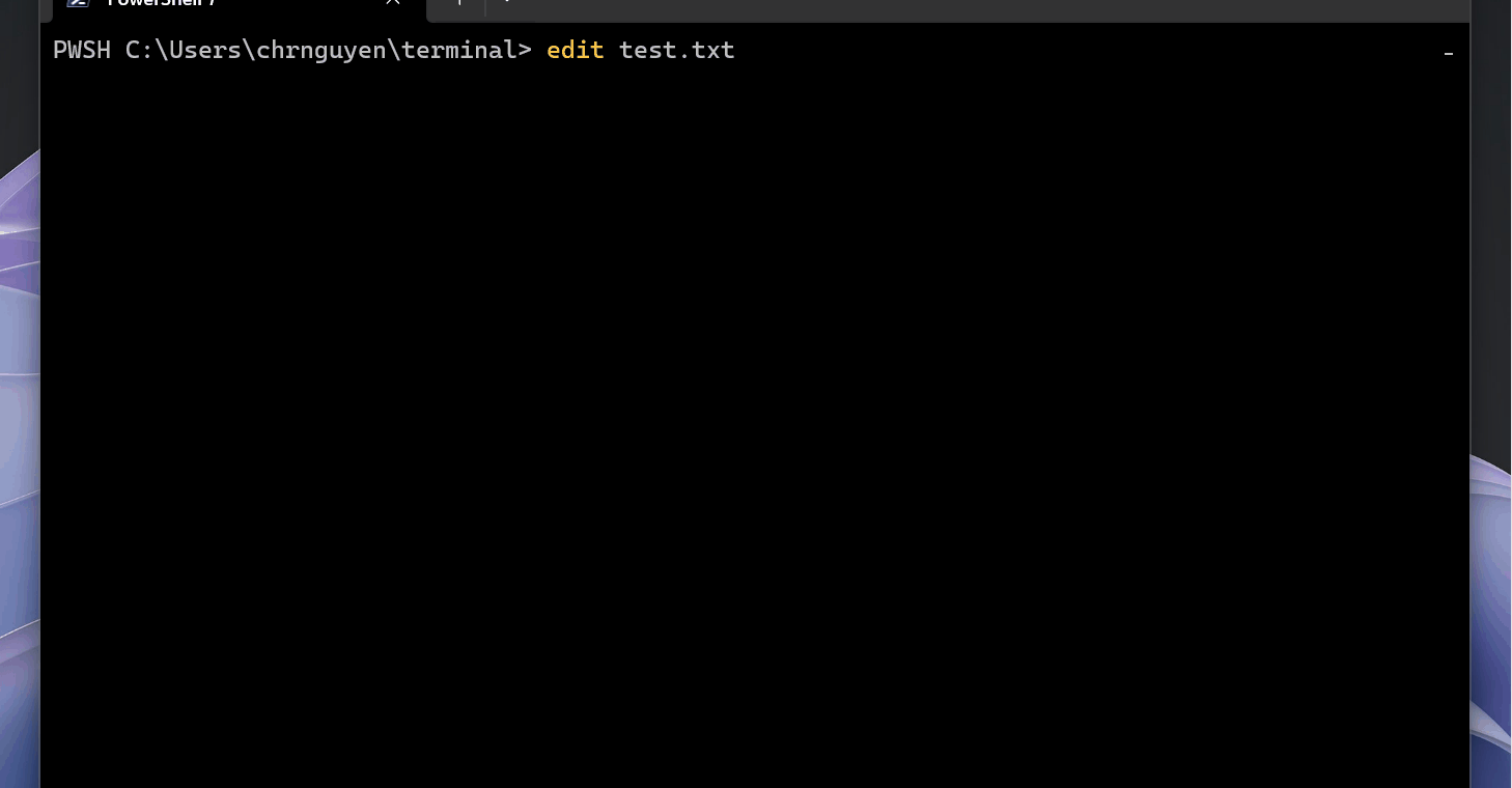 Microsoft’s Edit on Windows is a new command-line text editor