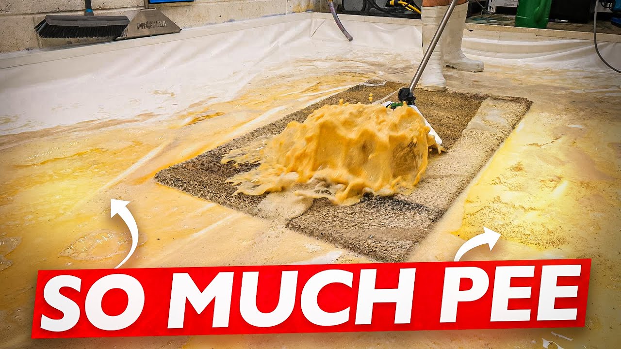 I transformed this ruined rug 🧼