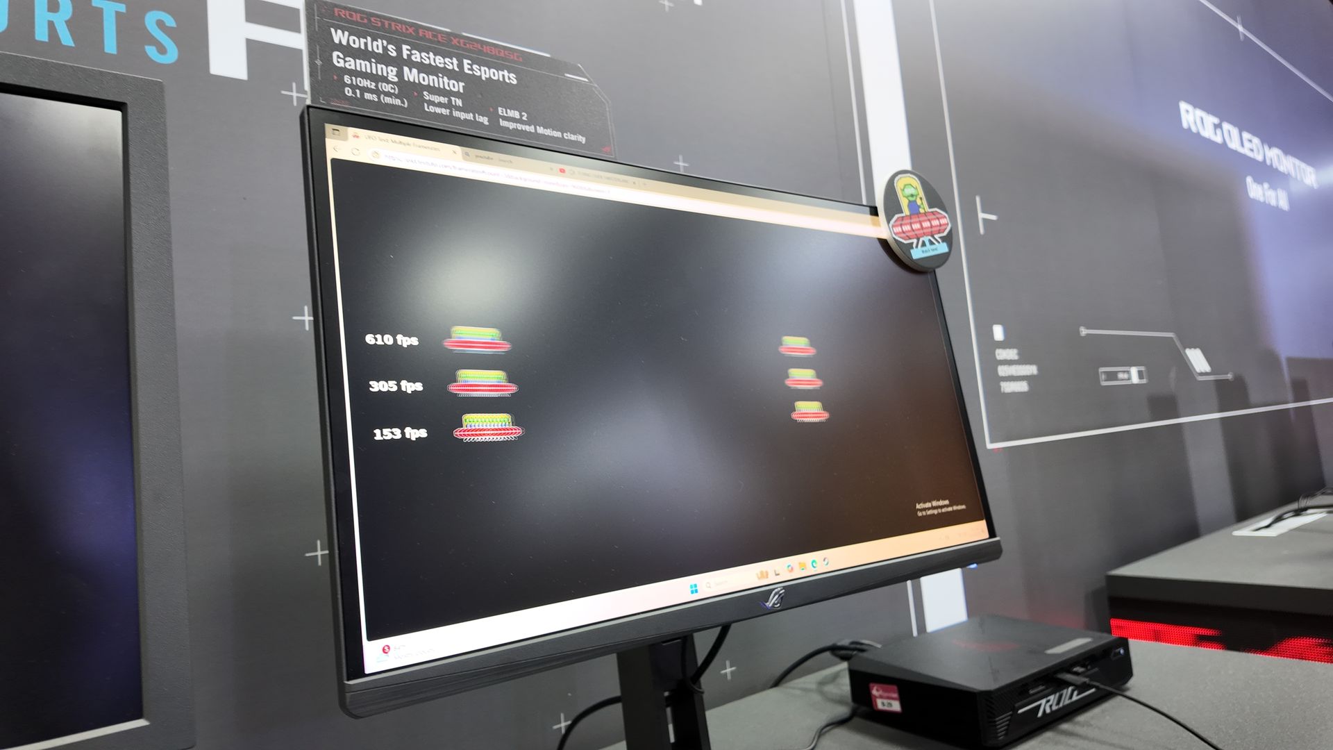 Asus has announced the world's first 610 Hz gaming monitor, and a ...