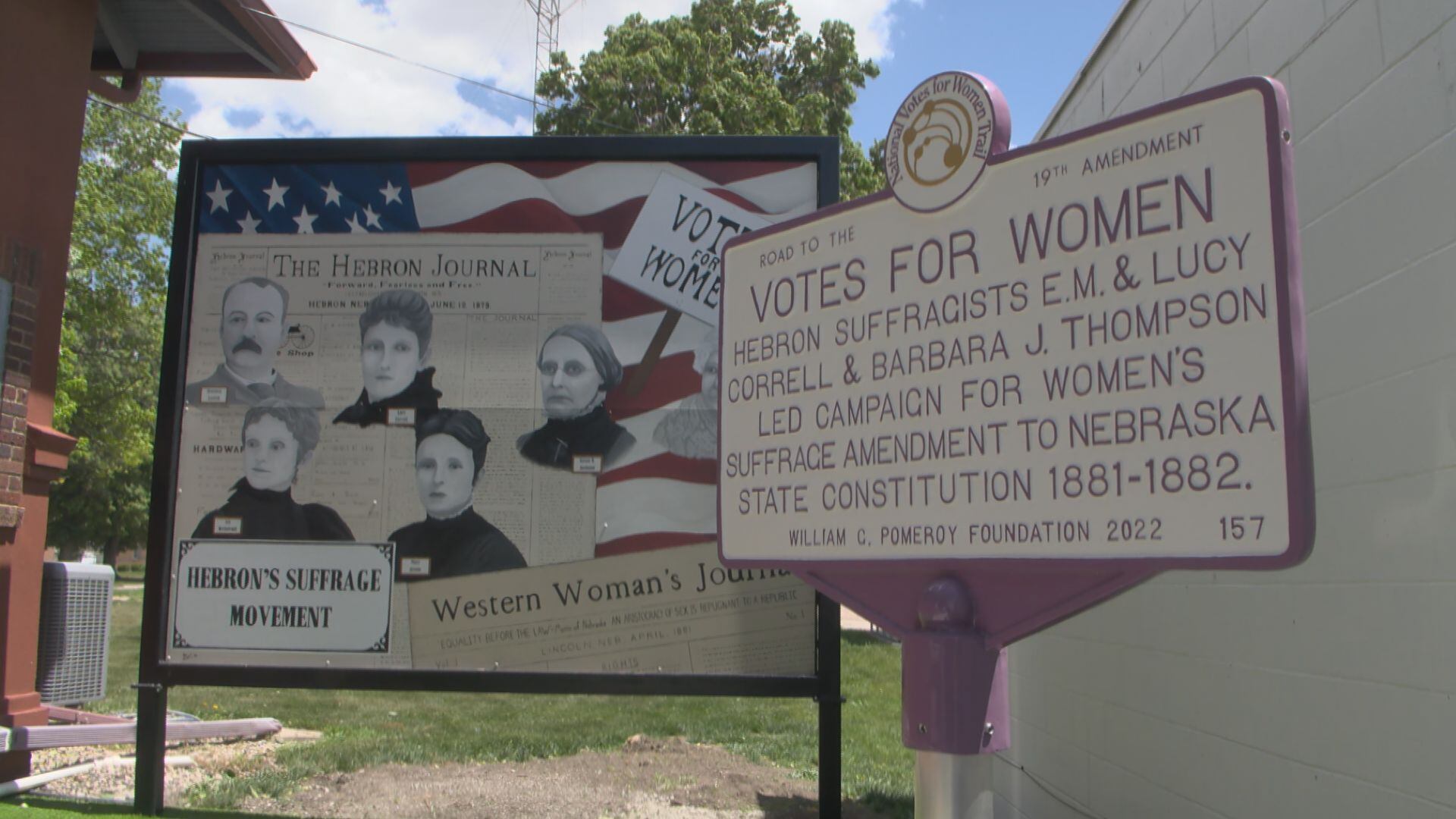 Legacy of Courage Park recognizes women’s suffrage movement in Hebron