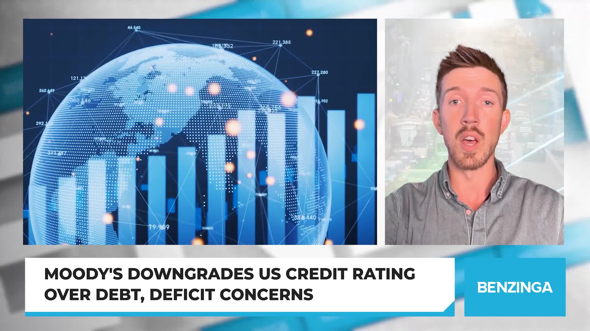 Moody's Downgrades US Credit Rating Over Debt, Deficit Concerns