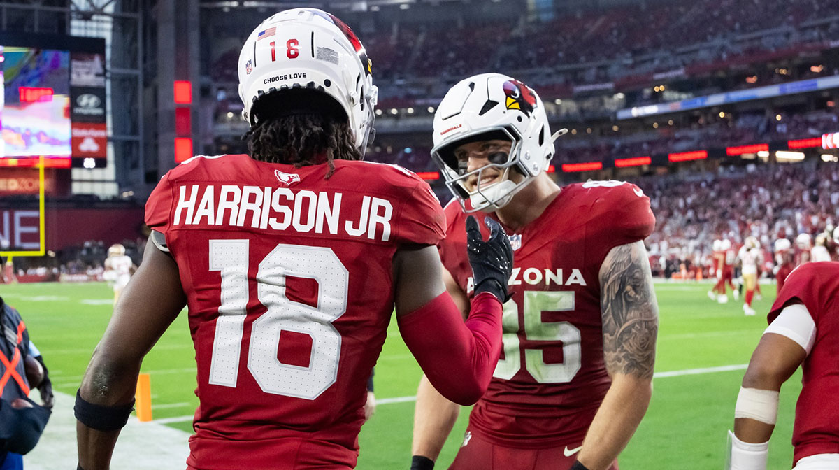 Larry Fitzgerald sends humble message to Cardinals WR Marvin Harrison Jr.
